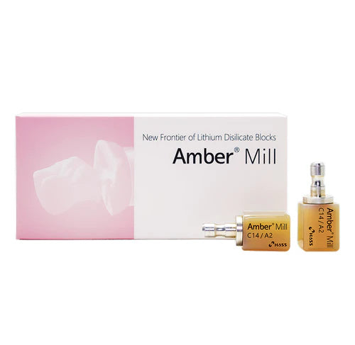AmberMill Lithium Disilicate Blocks, Universal connection (5 blocks) C ...