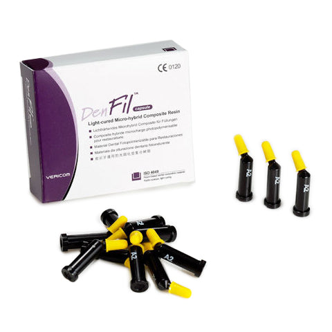 Denfil, LC Micro Hybrid Composite, 20 x 0.25g Capsule – US Dental Outlet